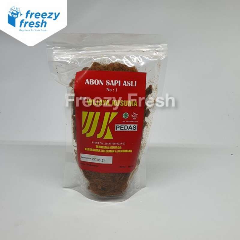 Jual FREEZY FRESH Abon Sapi Pedas No.1 [160 g] di Seller Freezy Fresh ...