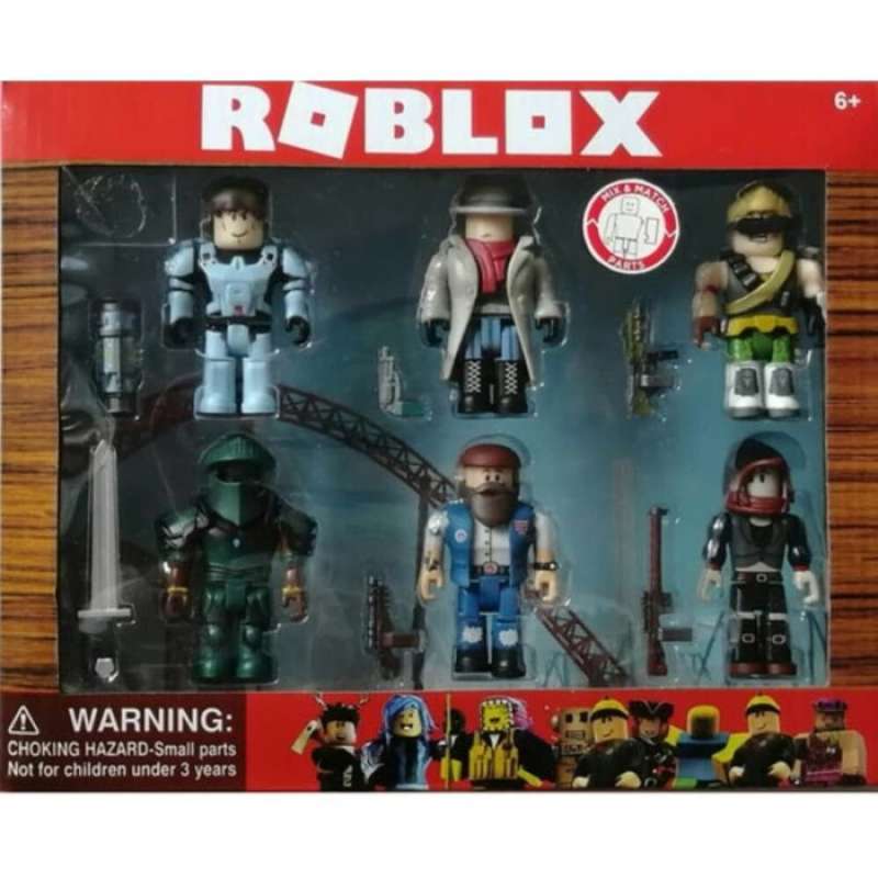 Jual Roblox Q-Clash 6 Figure Pack Action Figure di Seller Jeju Store ...