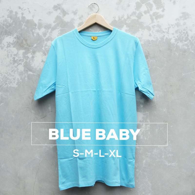 Jual Baju Kaos Polos Blue Baby Combed 30s Premium Lokal Kaos Polos Pria ... Jual Baju Kaos Polos Blue Baby Combed 30s Premium Lokal Kaos Polos Pria ...