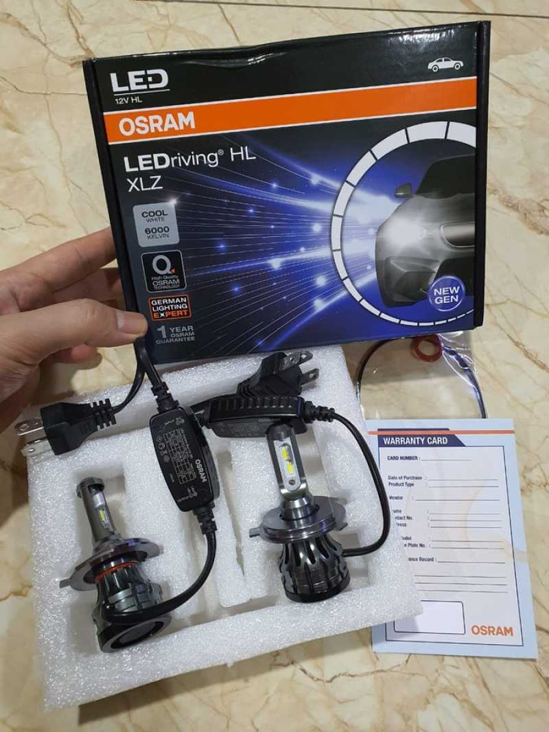 Promo LAMPU LED MOBIL H4 OSRAM XLZ NEW GENERATION BOHLAM PUTIH LED ...