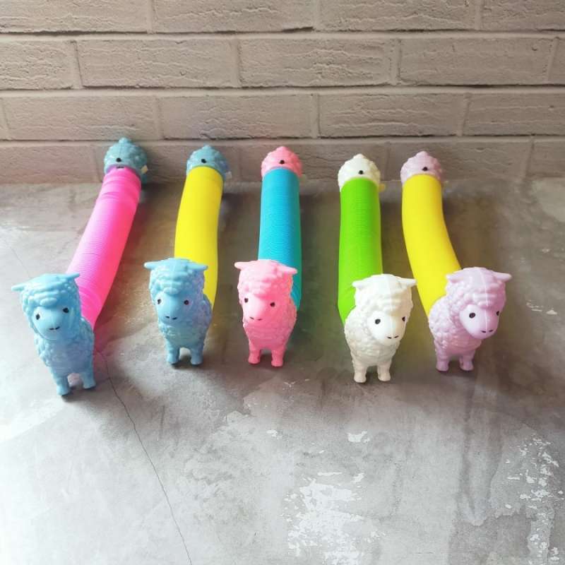 Jual Mainan Viral Light Up Pop LED Tubes Pop Pipes Karakter Hagi Wagi ...