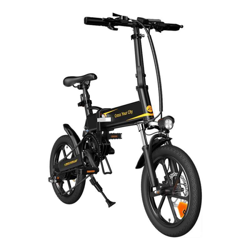 Jual ADO A16 XE BLACK EBIKE-16 INCH FOLDING ELECTRIC MOUNTAIN BIKE di ...