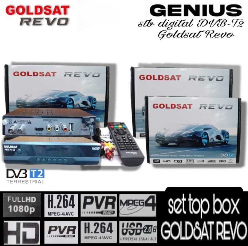 Jual Set Top Box TV Digital Goldsat Revo DVB T2 / STB Receiver TV ...