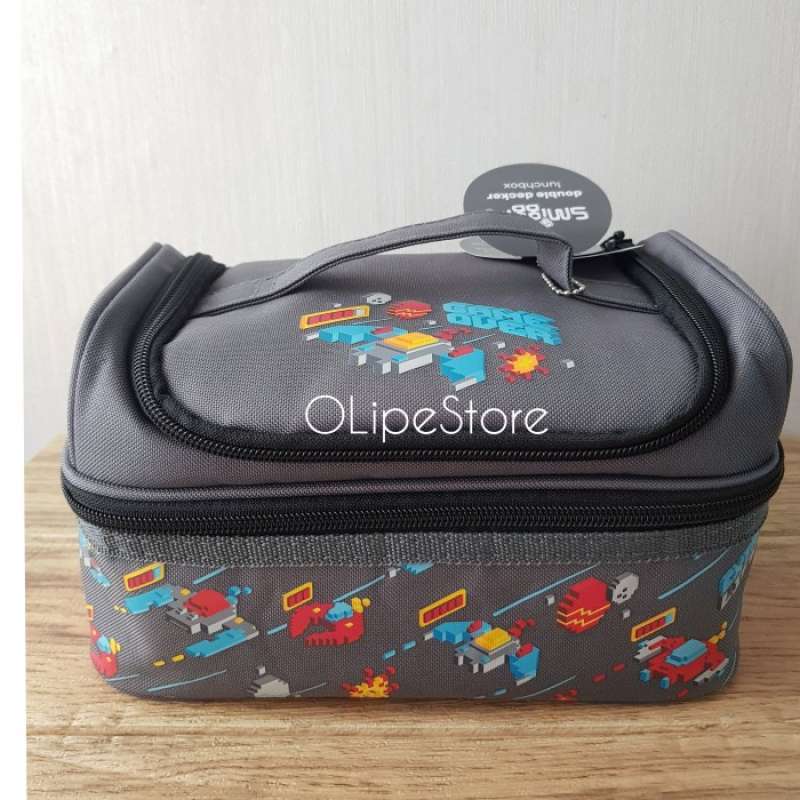 Jual SMIGGLE - Lunchbox Double Decker Peppy Tas Makan Lunch Box Smiggle ...