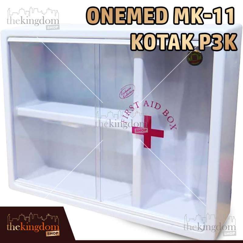Jual Onemed MK-11 Kotak P3K Tempat Obat First Aid Box Dinding MK11 di ...