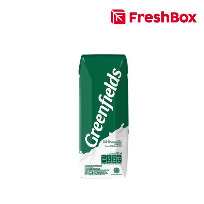 Jual Susu Greenfields UHT Full Cream 250 ml FreshBox di Seller FreshBox - FreshBox - Kota ...