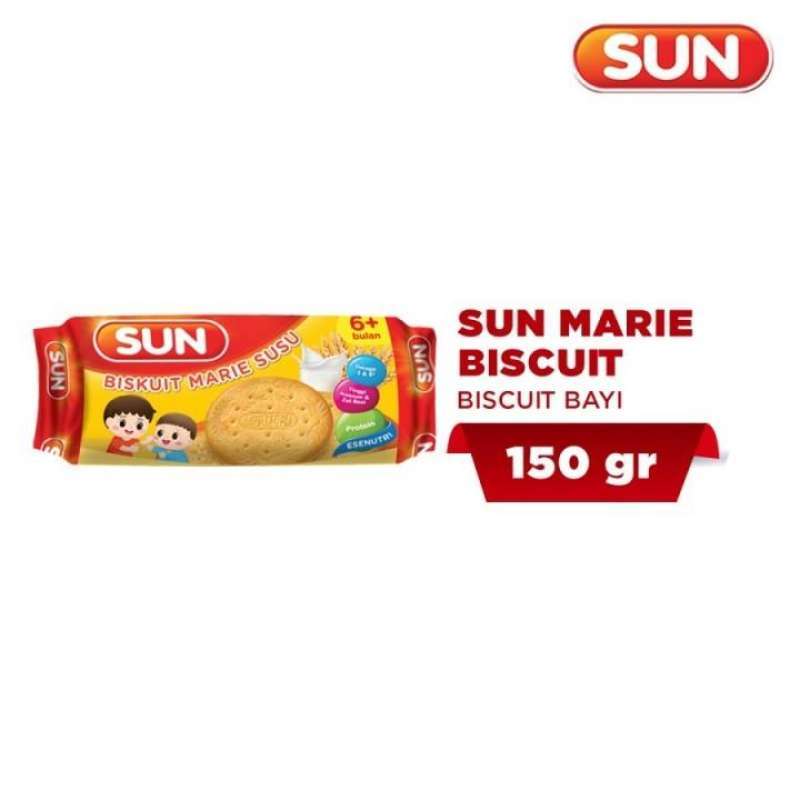 Jual Sun Biscuit Marie Susu Roll 150 Gr Di Seller Kids Malang - Waru ...