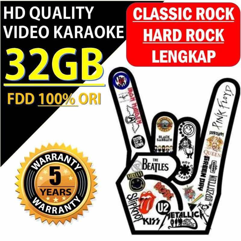 Jual Flashdisk 32 Gb Isi Full Lagu Karaoke Classic Rock Dan Hard Rock ...