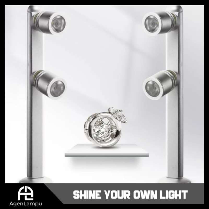 Promo LAMPU DOWNLIGHT LED MINI 2W SPOTLIGHT SOROT PLAFON Diskon 23% di ...