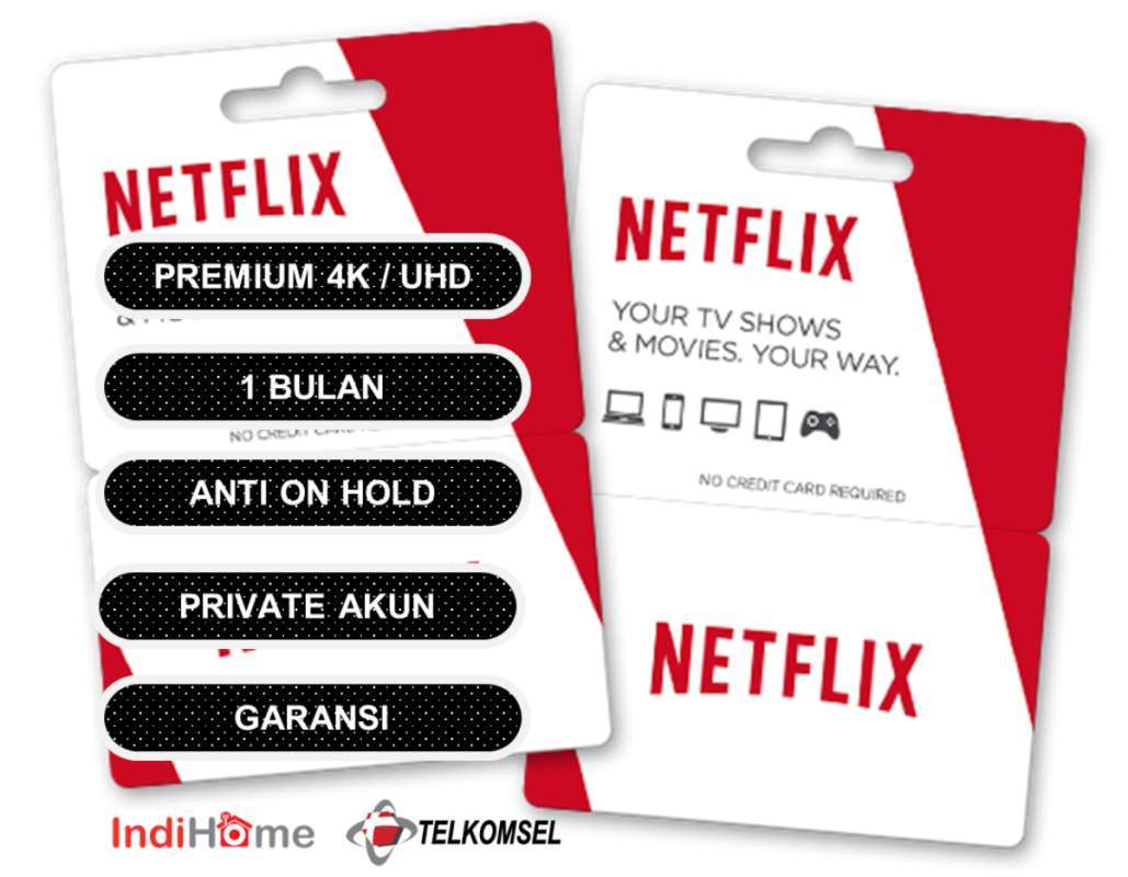 Jual Netflix Premium UHD 4K PRIVATE 4 Device Region Indonesia - - di ...