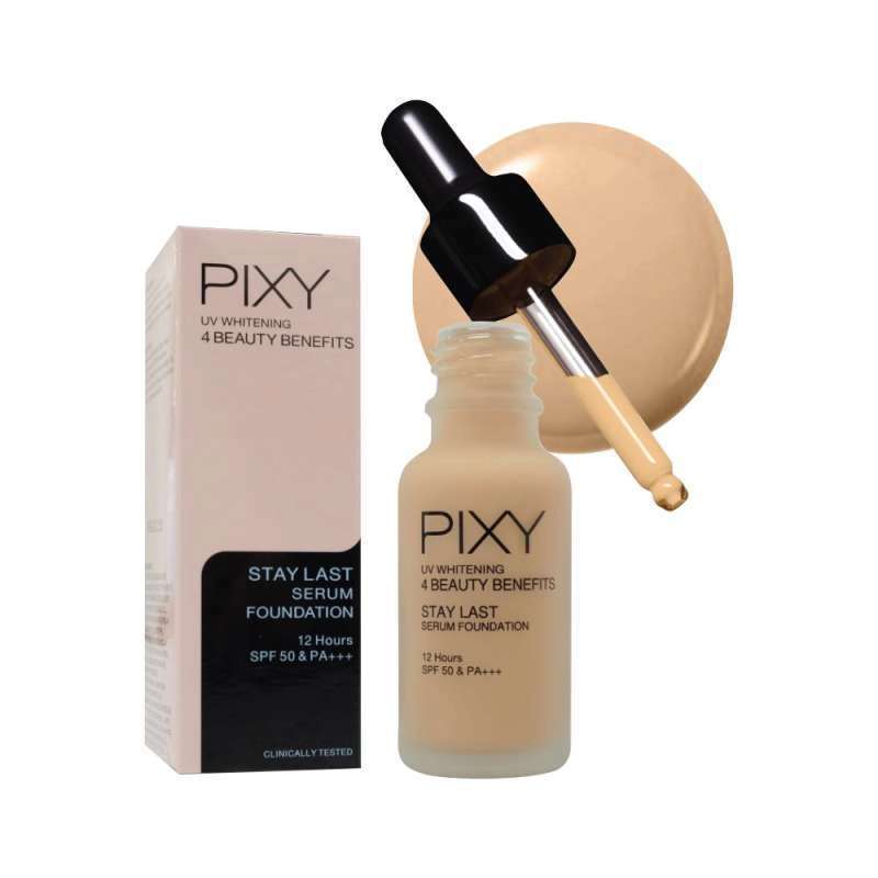 Jual PIXY STAY LAST SERUM FOUNDATION SPF 50 PA+++ - 03 Natural Beige di ...