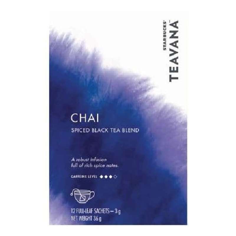 Jual Original Starbucks Teavana 12 Full Leaf Bags Earl Grey / Chai ...