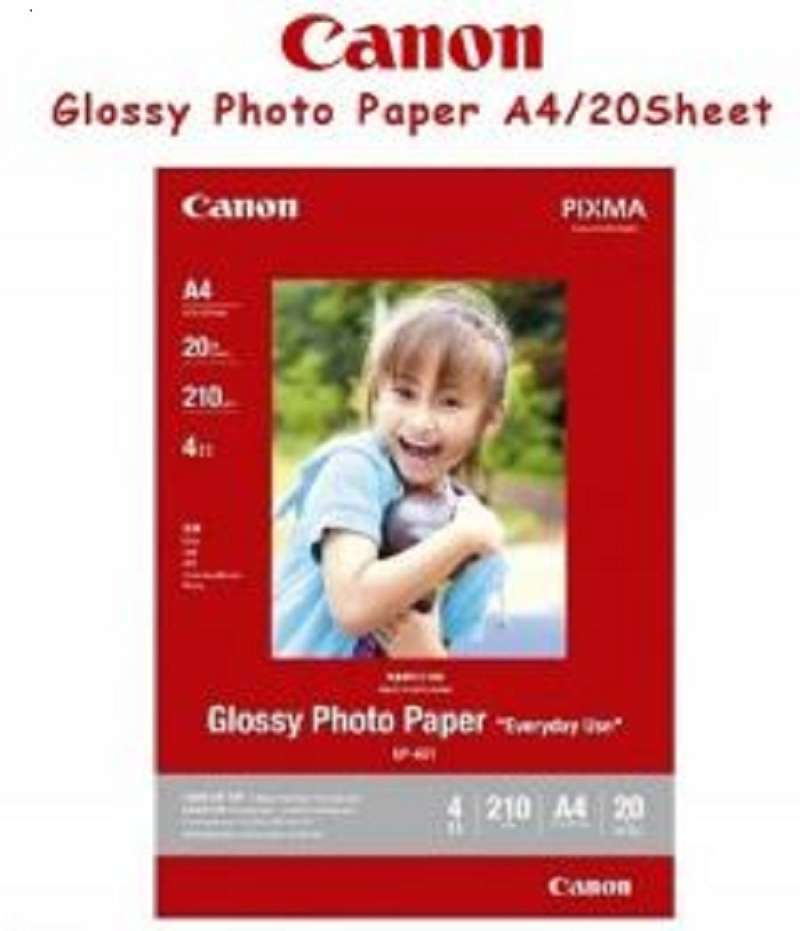 Jual Canon Glossy Photo Paper/A4/20Sheet di Seller Logikreasi Utama ...