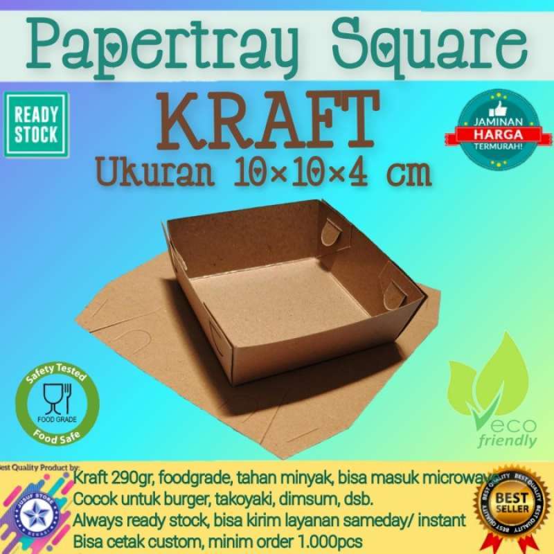 Jual Paper Tray Polos 10*10 Di Seller Store Azalea - Kedoya Utara, Kota ...