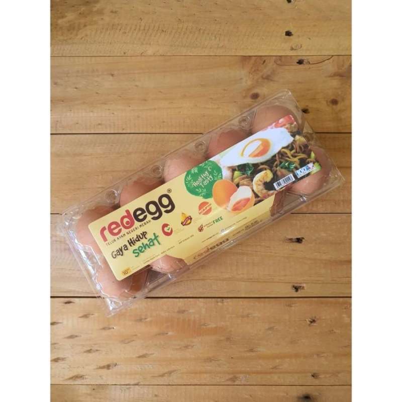 Jual Telur Red Egg Telur Omega 3 10 butir Halal di Seller imfoods.id ...