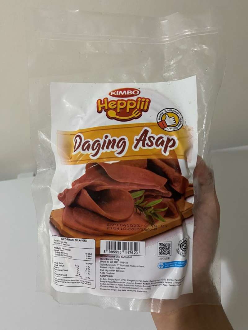 Jual KIMBO HEPPIII Daging Asap / Smoked Beef 200gr Halal di Seller SL ...