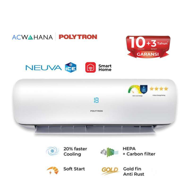Promo Polytron AC Split Standard Smart Neuva Pro 1/2 PK - PAC05VZS ...