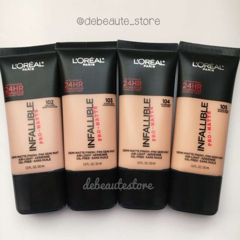 Jual Loreal infallible pro matte foundation di Seller Million Beauty ...