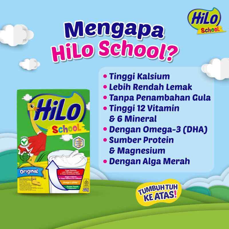 Promo Paket Hilo School - Hilo School Chocolate 500g & Original 400g ...