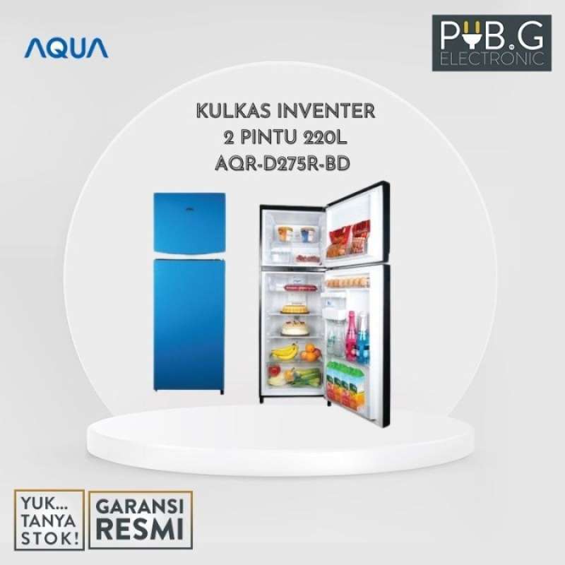 Jual Aqua Kulkas 2 Pintu Aqr-d275r 220 Liter Inverter Di Seller Thunder Store - Duri Kepa, Kota ...