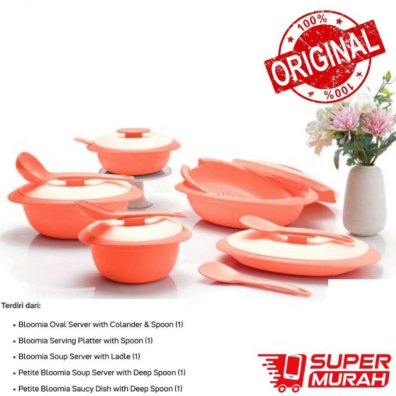 Jual Tupperware Bloomia Collection Original Murah - Harga Diskon Juli ...