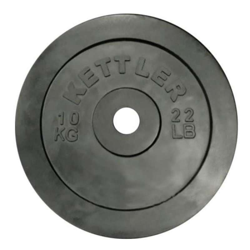 Promo Rubber Plate Kettler 10kg Original Beban Dumble Dumble Barbel ...
