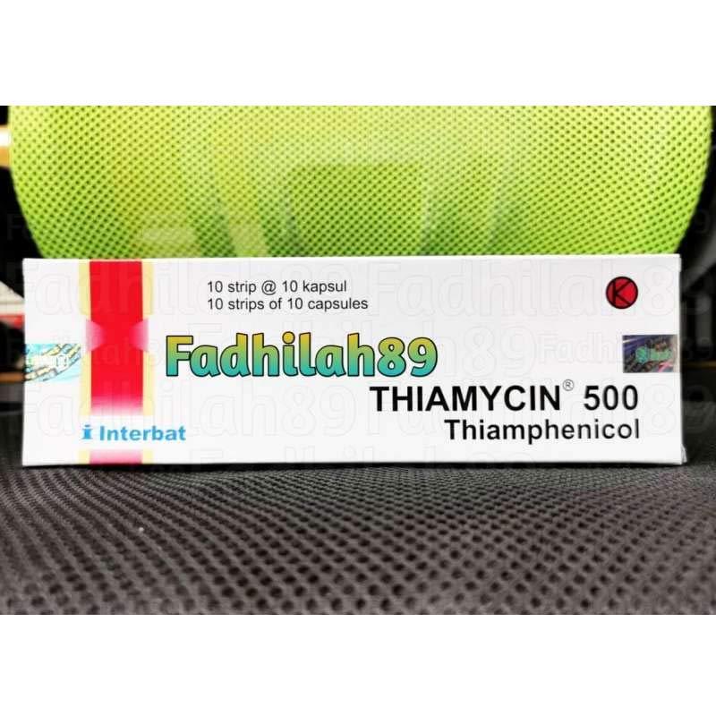 Jual Tiamycin 500 Thiamphenicol 500 Mg Box (10 Strip @100 Kapsul) Di ...