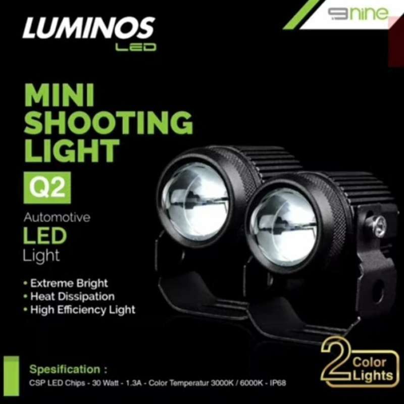 Promo TMS - Lampu LED Q2 Luminos 9Nine Mini Shooting Light Putih Kuning ...