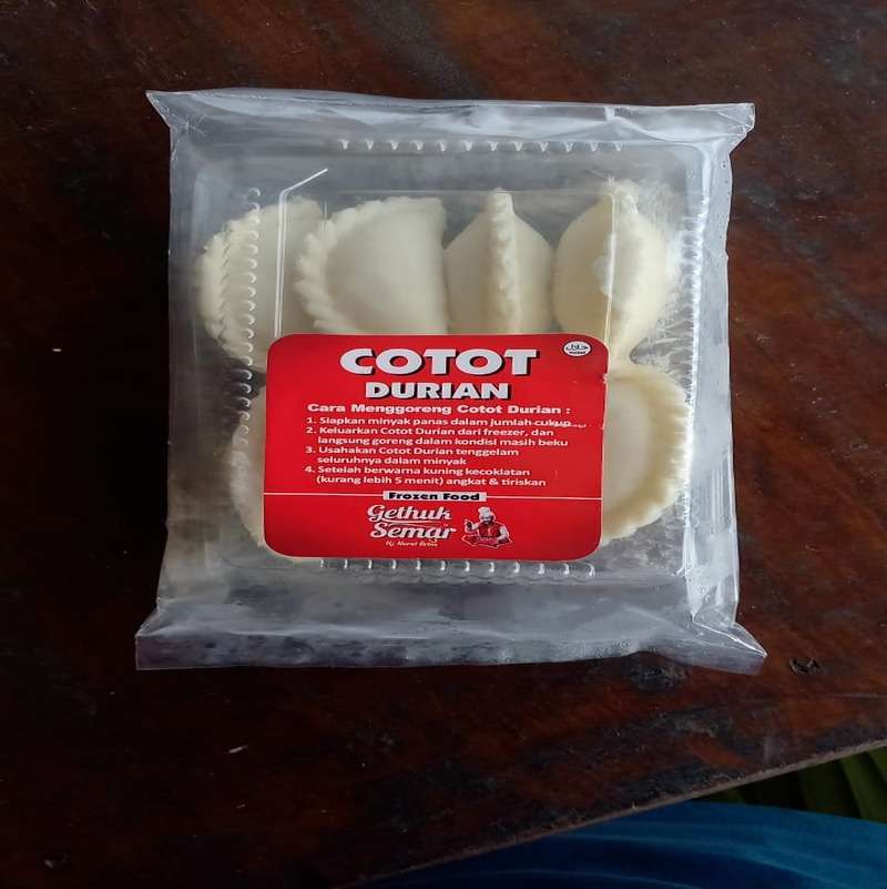 Jual Cotot Durian Frozen Food/Camilan Ringan di Seller Vidysa - Baturan ...