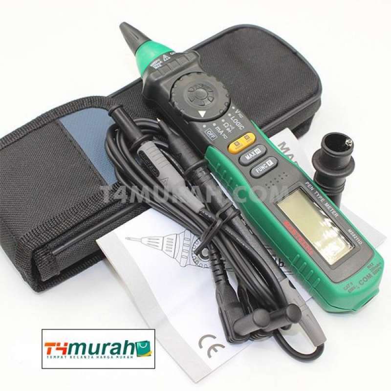 Jual Digital Multimeter MASTECH MS8211DS Pen Meter Multitester Voltage ...