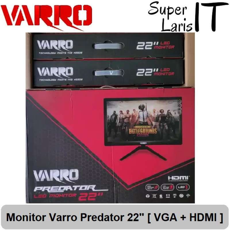 Jual Varro Predator 22 inch Monitor Led Murah Garansi di Seller Super ...