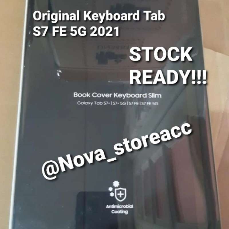 Promo Original Book Cover Keyboard Tab S7 FE 5G 2021 Resmi SEIN Diskon 23% di Seller Ponkamu ...