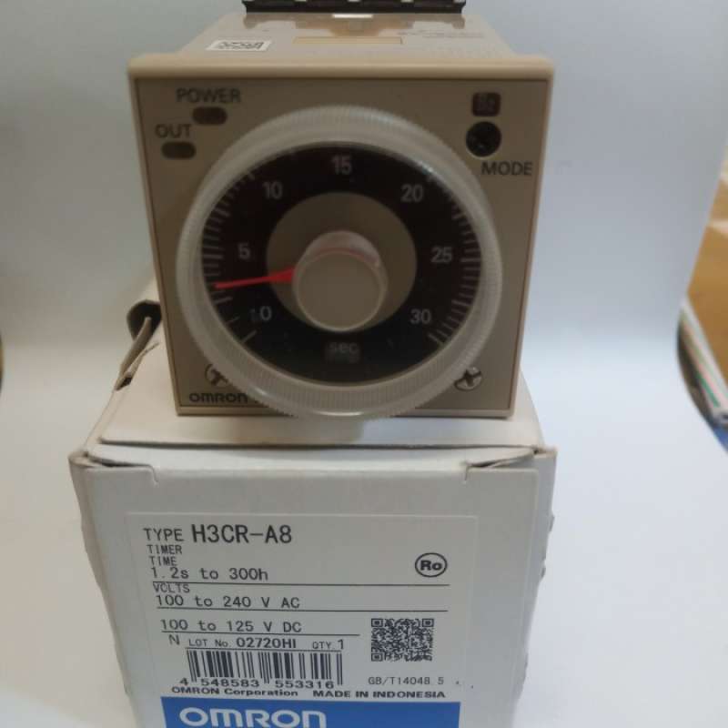 Promo timer omron H3CR a8 original 220V Diskon 44% di Seller NiaGaraa ...