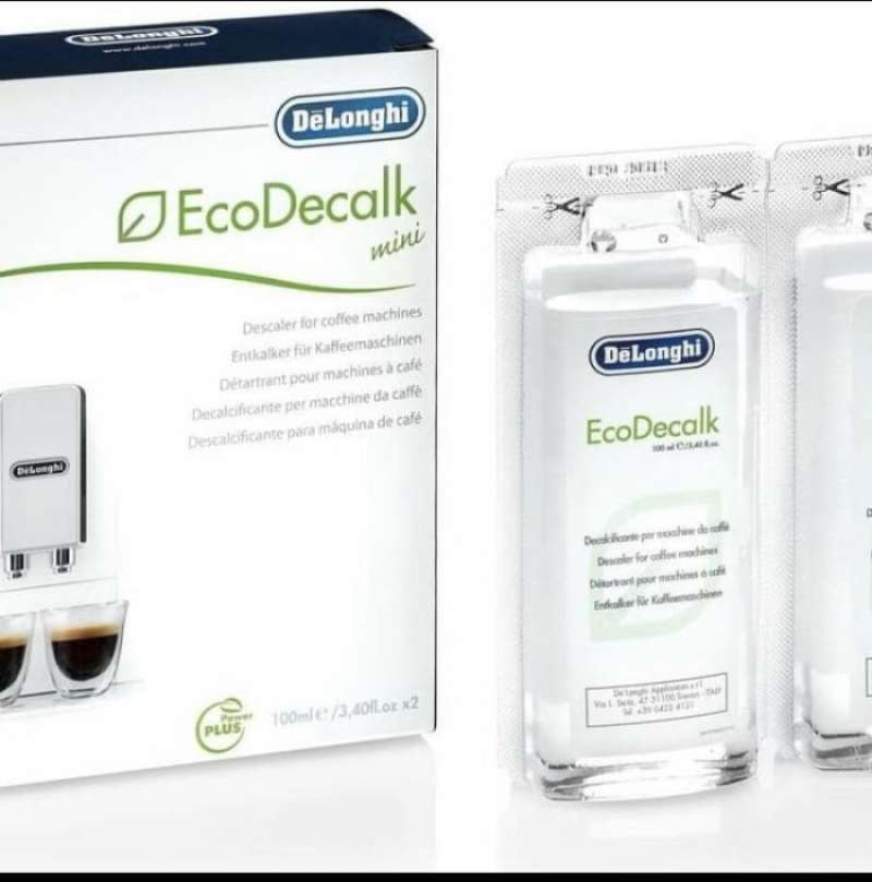 Promo Delonghi Ecodecalk 100ML x 2 Coffee Machine Descaling Descaler ...