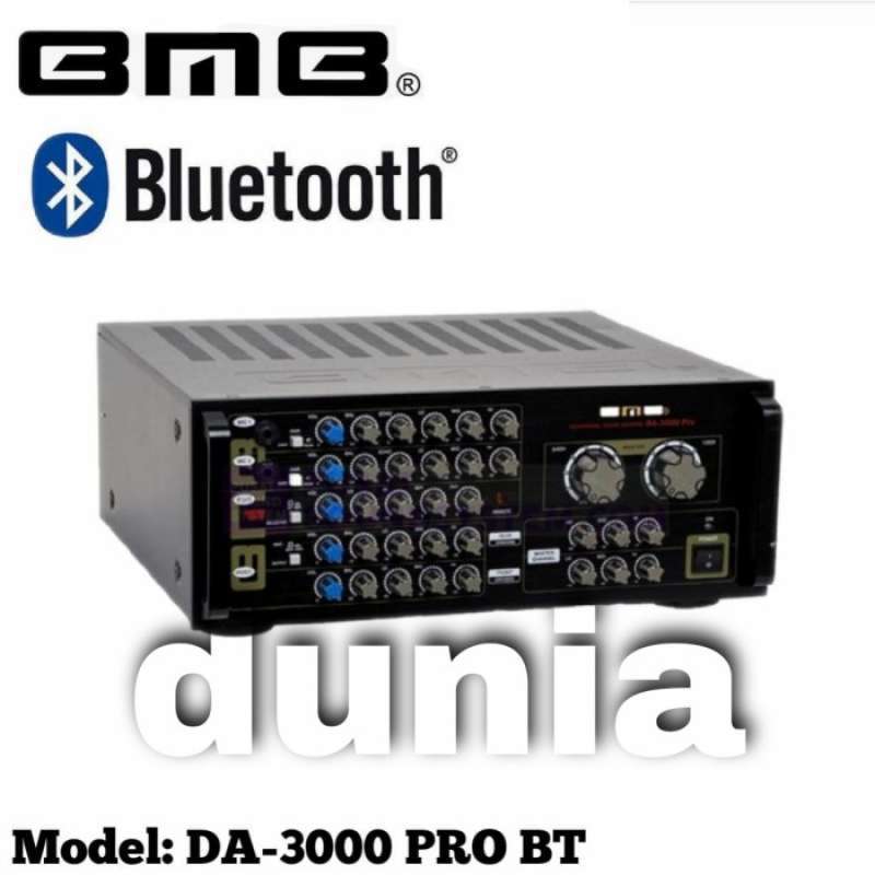 Jual Amplifier Karaoke BMB DA 3000 PRO BT Original Bluetooth Stereo ...