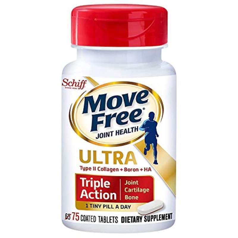 Jual Move Free Type II Collagen, Boron & HA Ultra Triple Action Tablets ...