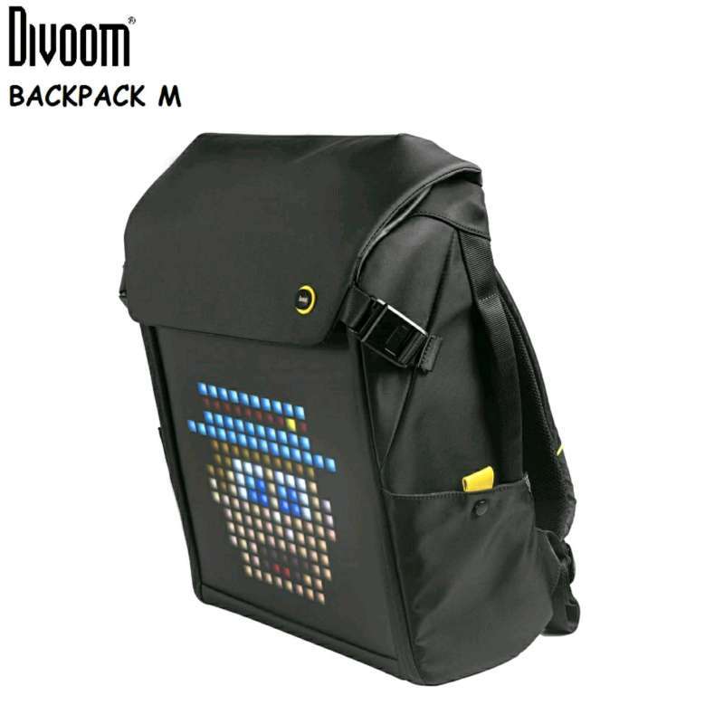 Jual 0DIVOOM PIXOO M BACKPACK - Customizable Pixel Art LED Display ...