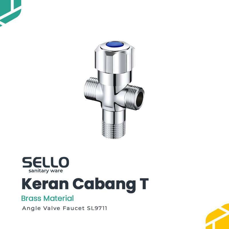 Jual SELLO Stop Kran WC Single Valve 12 Inch Keran Jet Shower Bidet ...