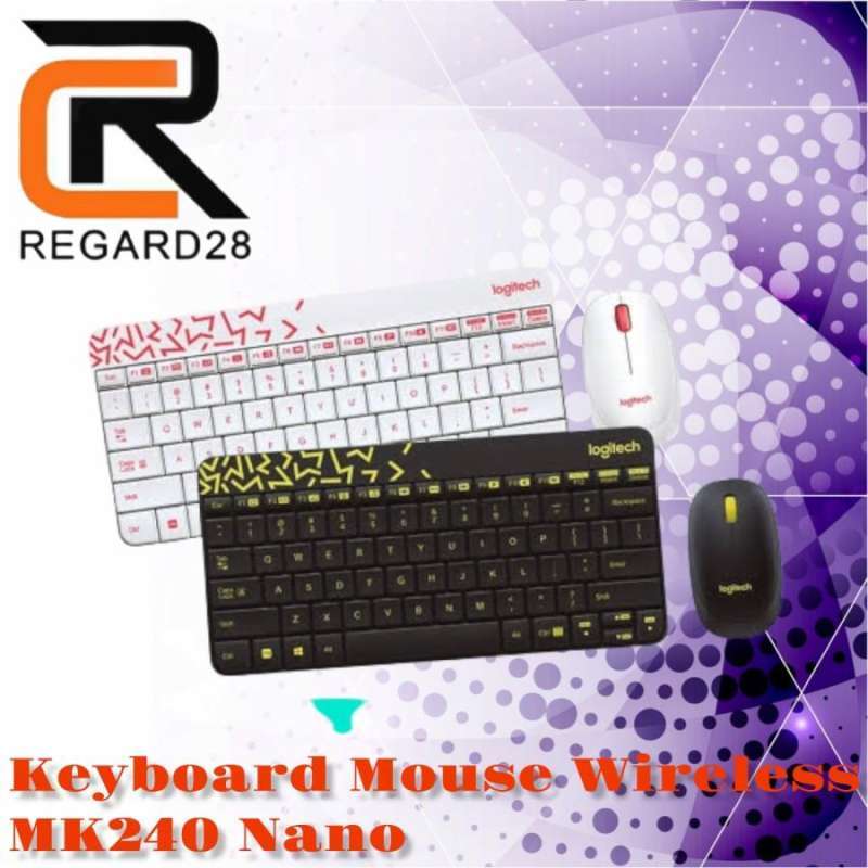 Jual Keyboard Mouse Logitech Mk240 Nano Di Seller Regard28 Computer