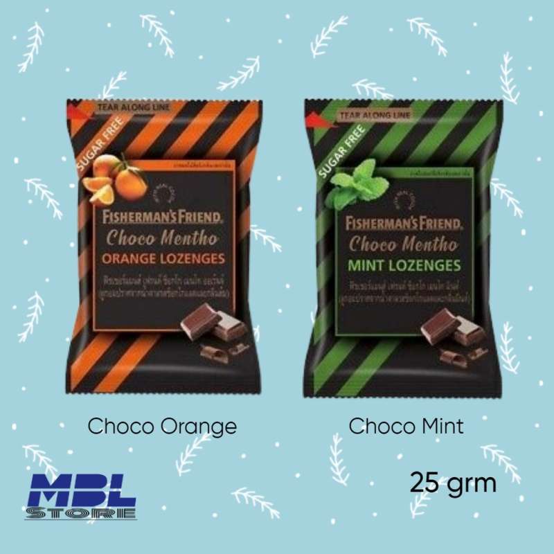Jual Permen Fisherman's Friend 25 Gram Choco Mentho - Choco Mint Di ...