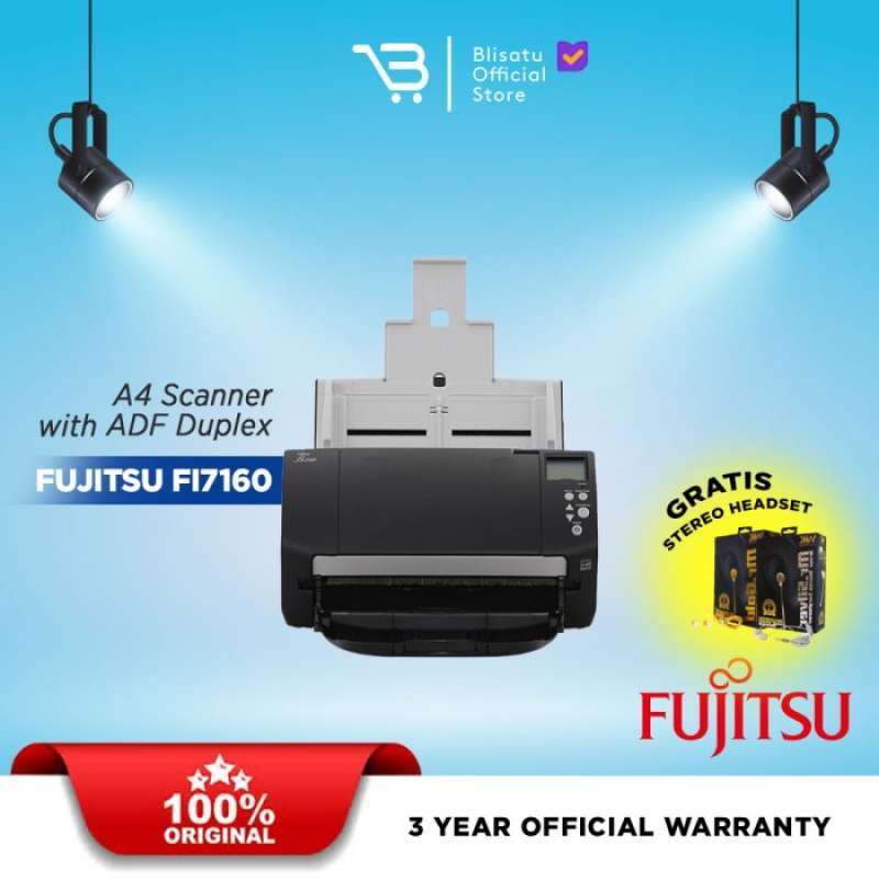 Promo FUJITSU fi 7160 Scanner Diskon 23% di Seller Cetakanmu Store ...