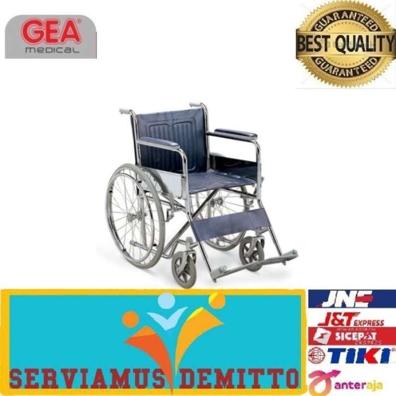Promo Alat Bantu Jalan/ Kursi Roda Standard/ Kapasitas 100 kg/ Awet dan ...