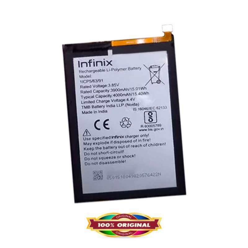 Promo Original Battery for Infinix S5 - X652 - 4000mAh - Garansi 1 ...