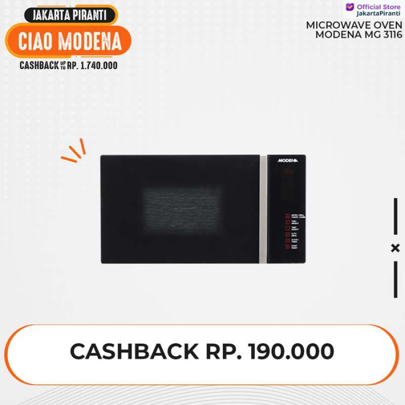 Promo Microwave Oven + Grill Modena MG 3116 Freestanding or Built-in ...