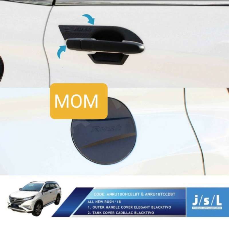 Promo Paket handel pintu + outer handle + Tank Cover Hitam JSL All New ...