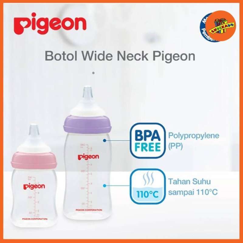 Jual Pigeon Botol Susu Soft Touch Wide Neck 160ml -botol Susu Di Seller ...