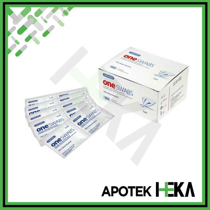 Jual Alkohol Swab / Kapas Alkohol / Tissue Alkohol / Oneswabs / One ...
