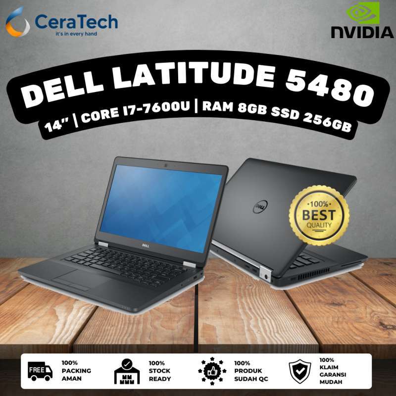 Promo LAPTOP DELL LATITUDE 5480 - CORE i7 GEN 7 RAM 8GB NVIDIA 940 MX ...
