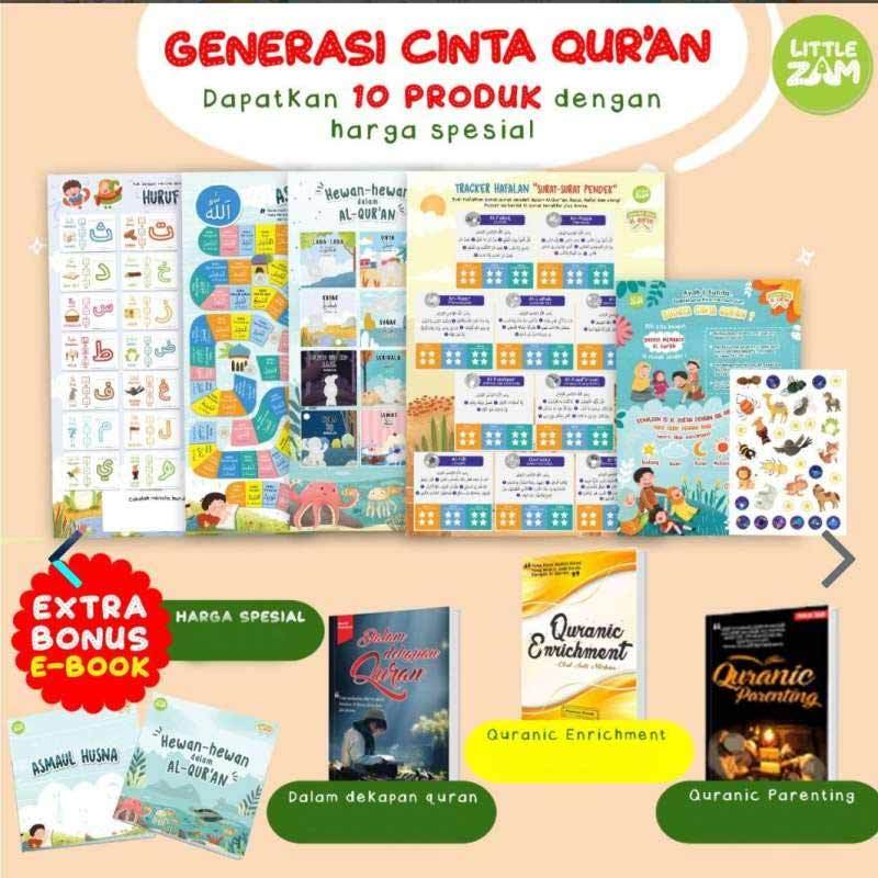 Promo Little Zam Poster GCA + E-book Set Bundle Diskon 41% di Seller ...