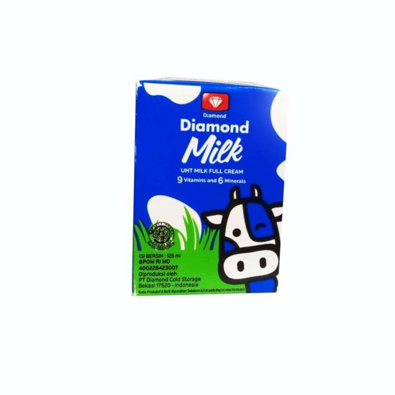 Jual Susu Uht Diamond Full Cream 125Ml di Seller Swalayan Maju Bersama Official Store - Glugur ...